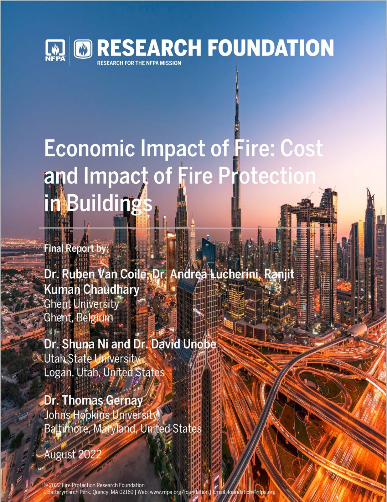 Calculating cost-benefit of fire protection - Pinfa